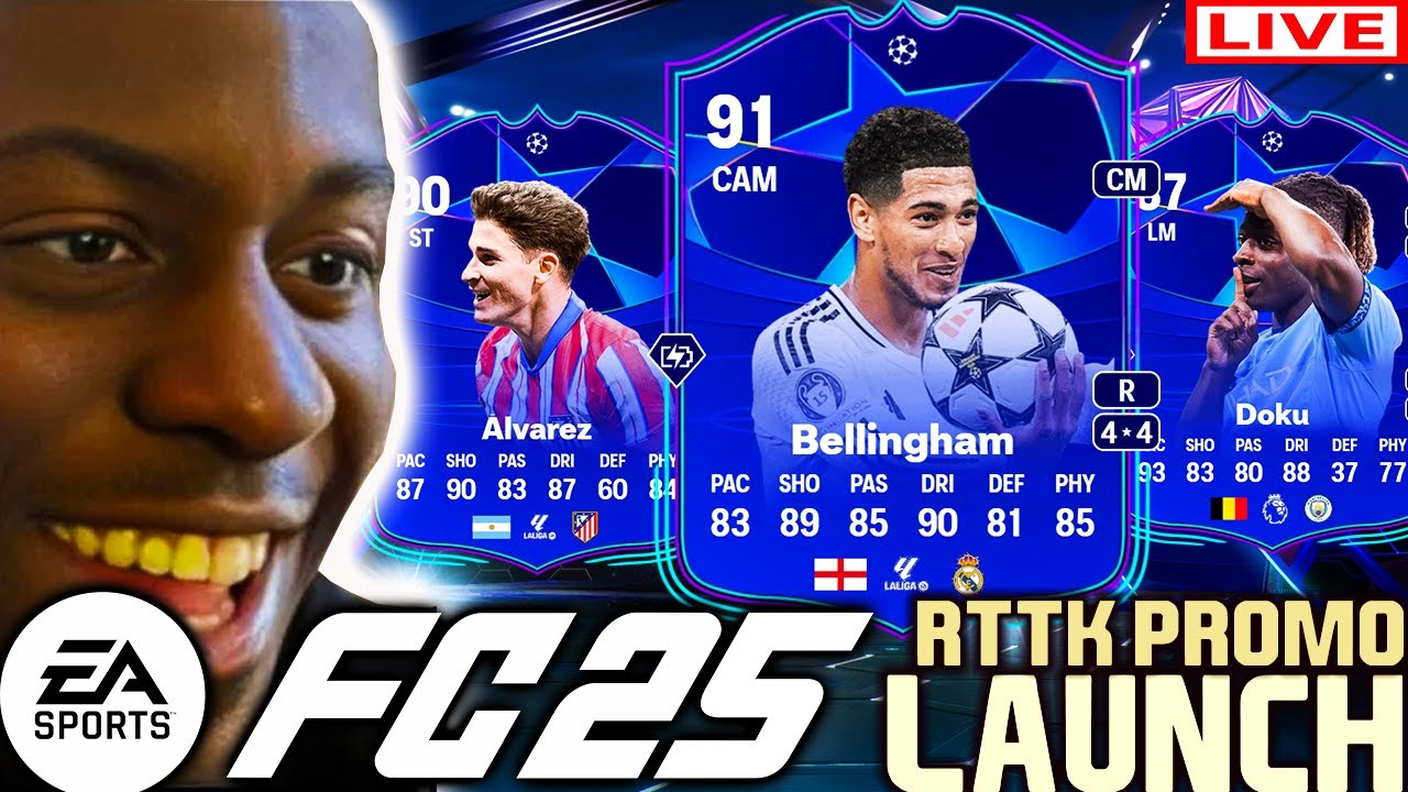 🔴1ST PROMO OF THE YEAR (RTTK)!! | FC25 CHILL SATDAY STREAM!! 🔴 - YouTube