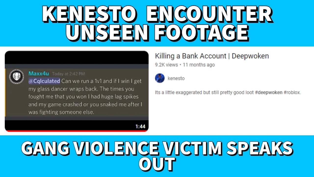 KENESTO ENCOUNTER | Deepwoken Verse 1 - YouTube