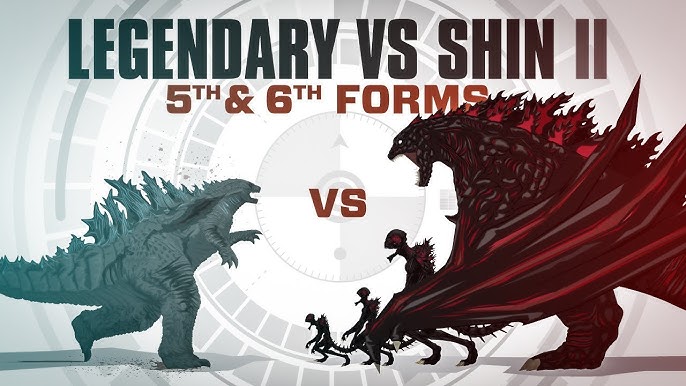 Evolution Of Shin Godzilla Size Comparison Youtube Legendary Godzilla