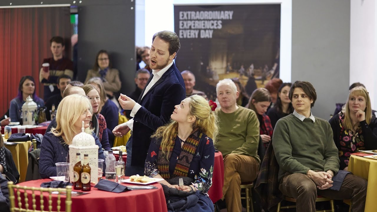 How to stage an opera in a shop unit (with pies!) - YouTube