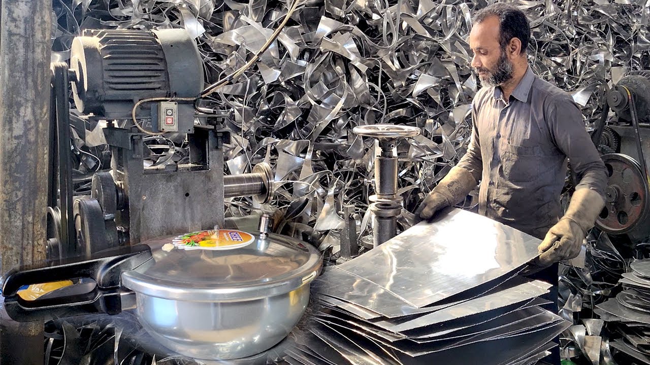 How to PRESSURE COOKER Making in Factory With Amazing Skills - YouTube