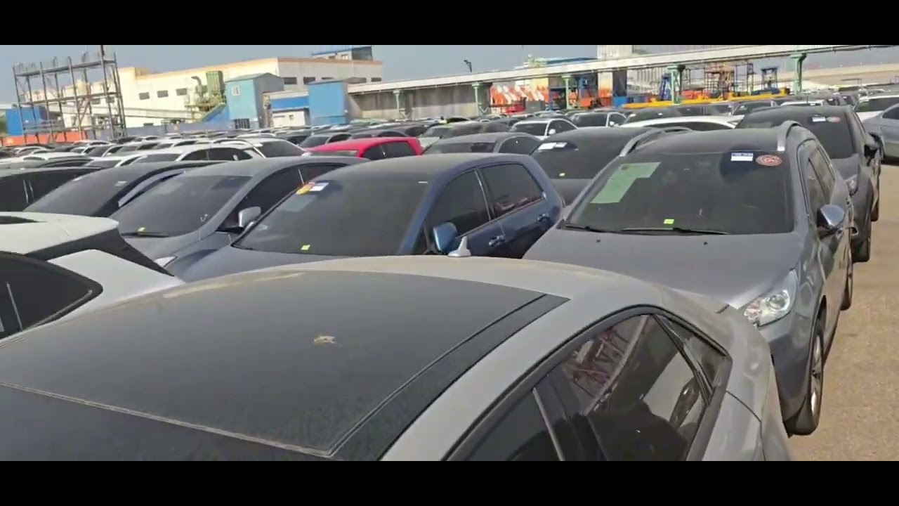 Hundreds of cars, one destination: Ro-Ro export from Korea - YouTube