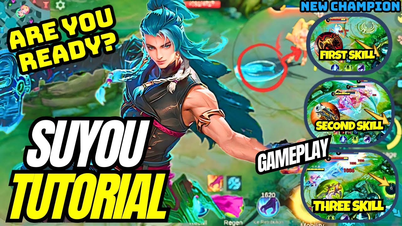 Suyou Combo Tutorial Skills Counter Tips and Gameplay MLBB - YouTube