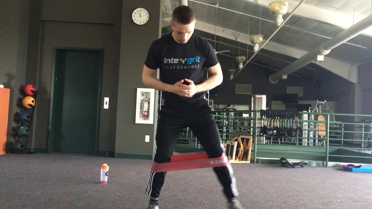 Banded Lateral Walks - YouTube