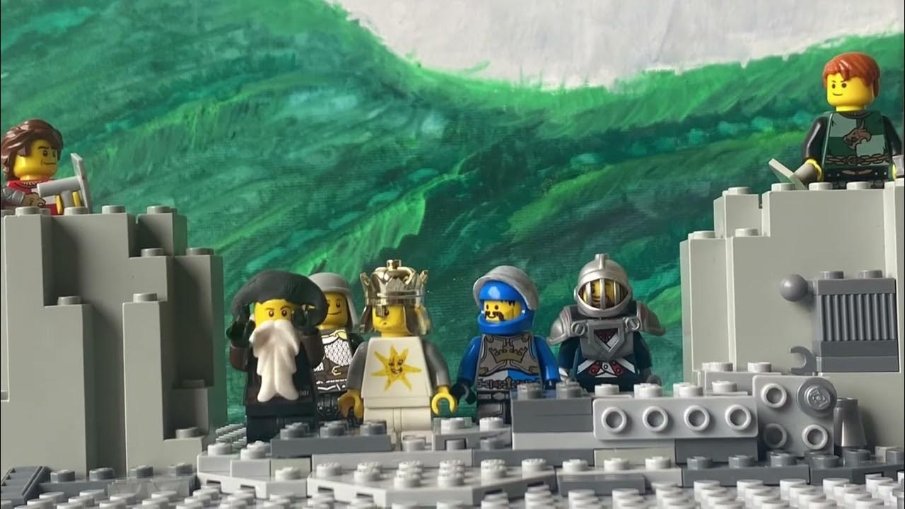 Monty Python and the Holy Grail - Killer Rabbit Scene - Lego - YouTube