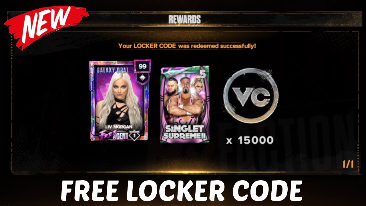 HURRY UP AND ENTER THIS FREE *NEW* LOCKER CODE FOR WWE2K24 BEFORE ITS GONE! - YouTube