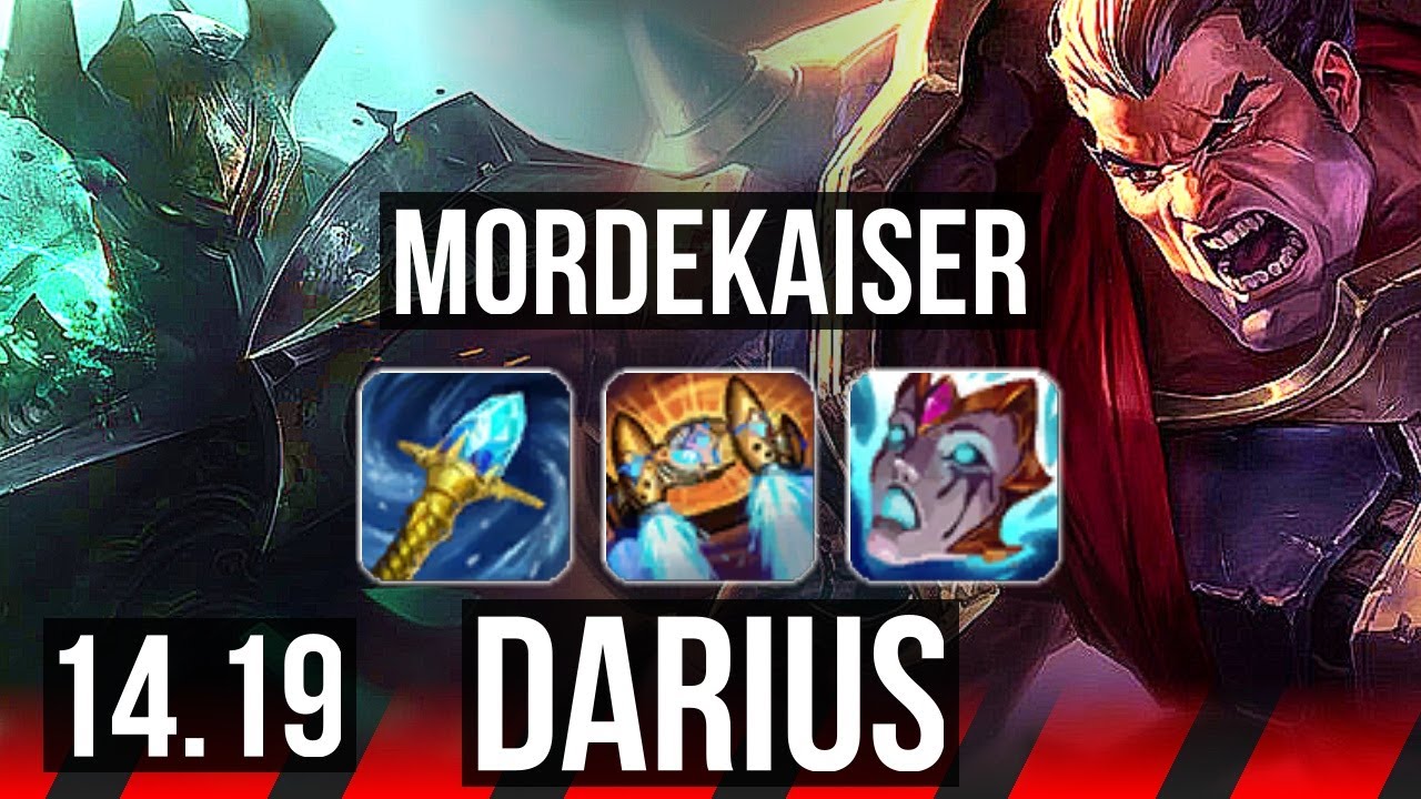 MORDEKAISER vs DARIUS (TOP) | 15/4/5 | EUW Diamond | 14.19 - YouTube