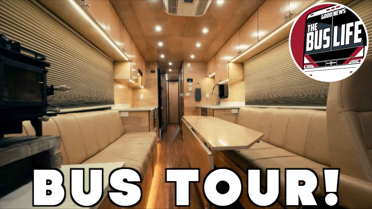 School Bus Converted into a Stunning Luxury Home on Wheels | Complete ...