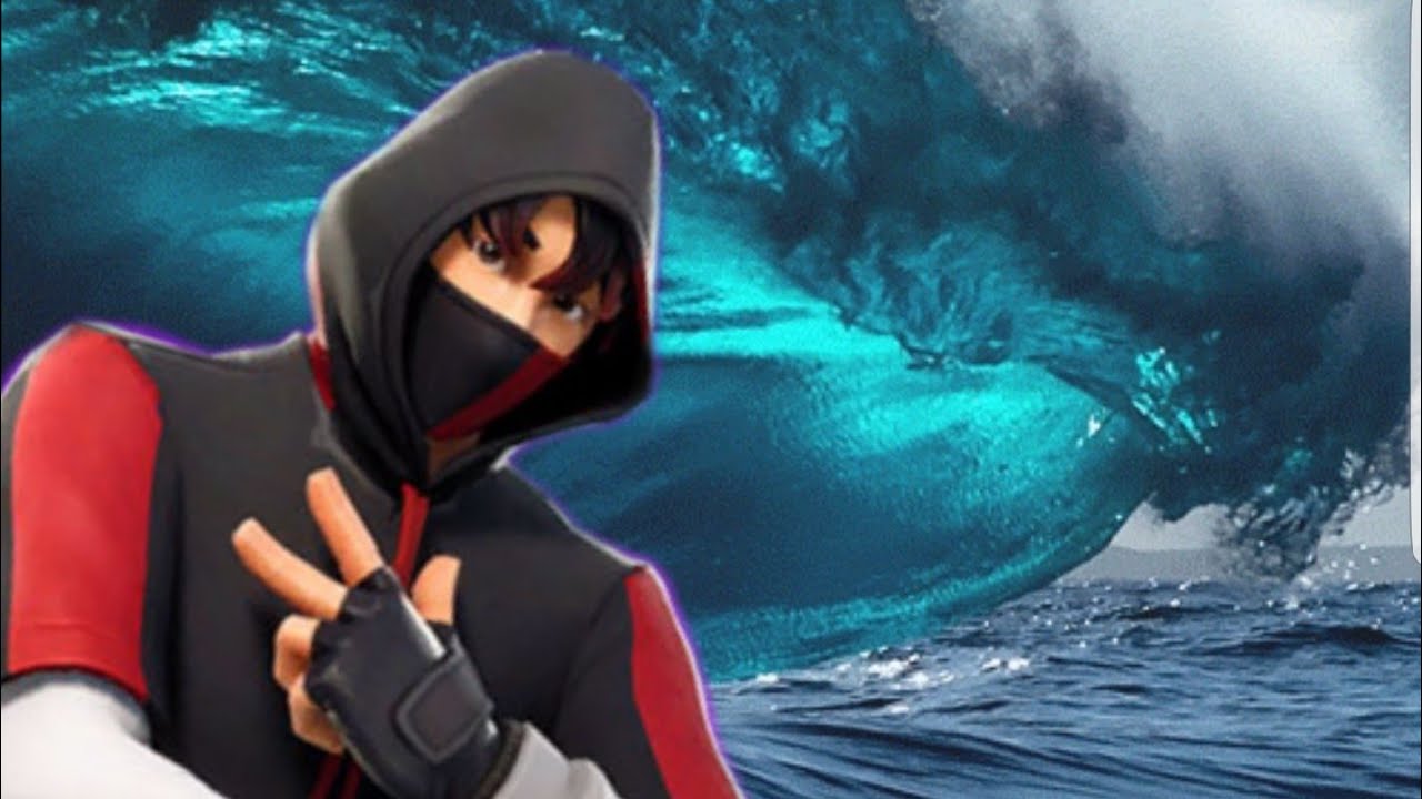 Water storm in fortnite - YouTube