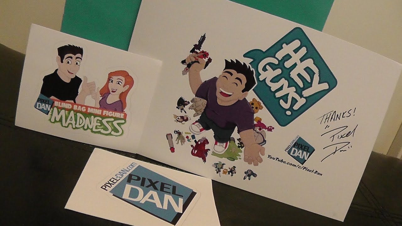 Opening A Contest Prize Package from Pixel-Dan! - YouTube