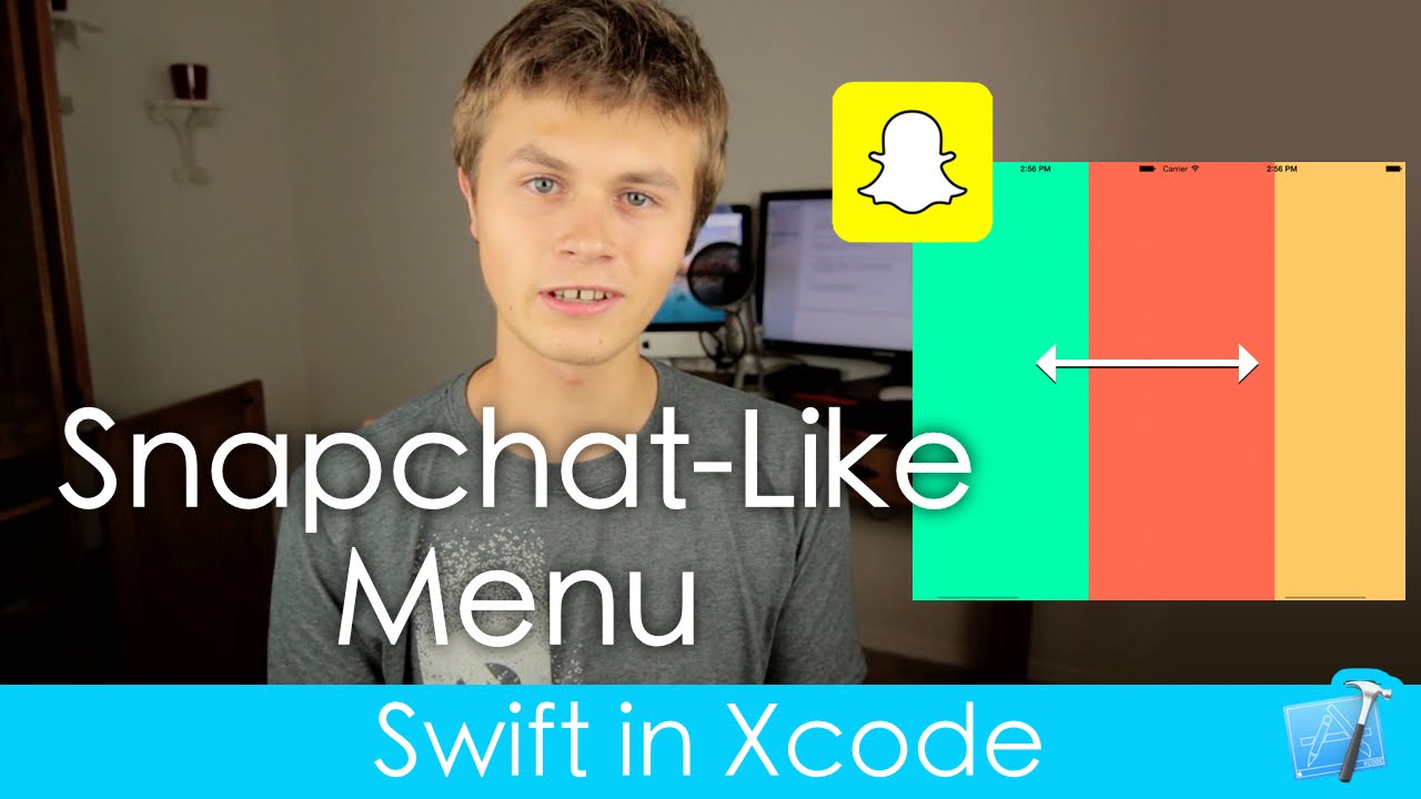 Snapchat-Like Menu! (Swift in Xcode) - YouTube