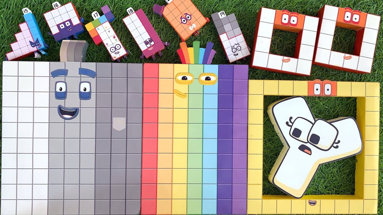 Looking for Numberblocks NEW 321 Puzzle Tetris Space ASMR ...