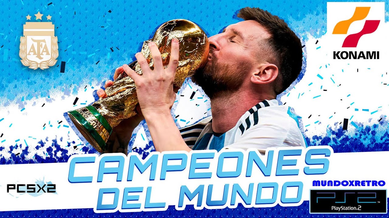Pro Evolution Soccer 2023 edicion Campeones del Mundo Playstation 2 Pes ...