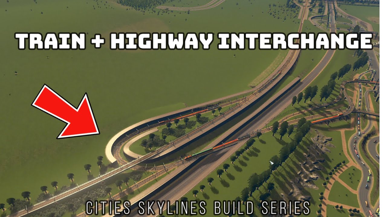 Unlock the Secrets to an Epic Train + Highway Interchange! - YouTube