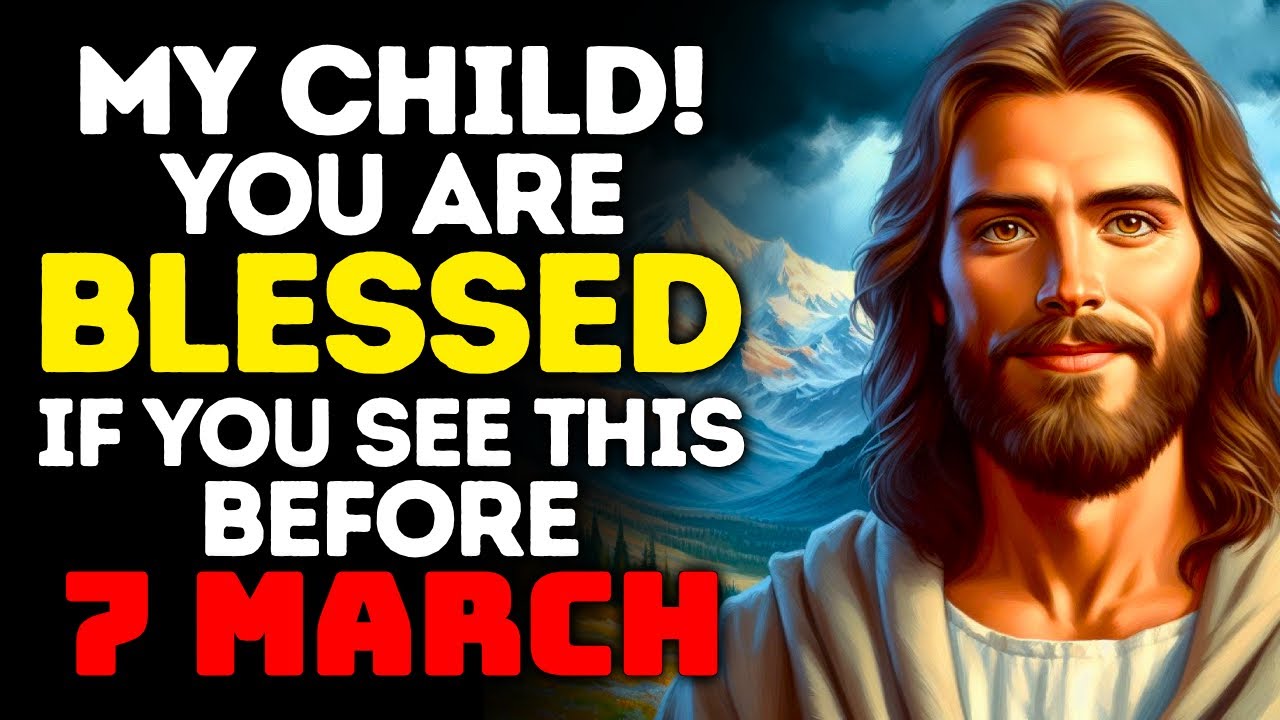 God Says: Watch This ( Before 7th March ) | God Message for You Today ...