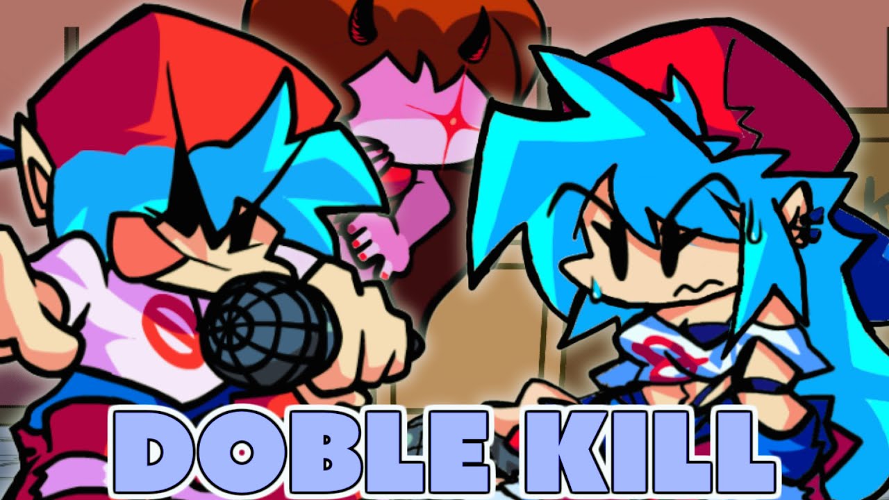 Friday Night Funkin' BF n GF VS BF GS (Doble kill swap) - YouTube