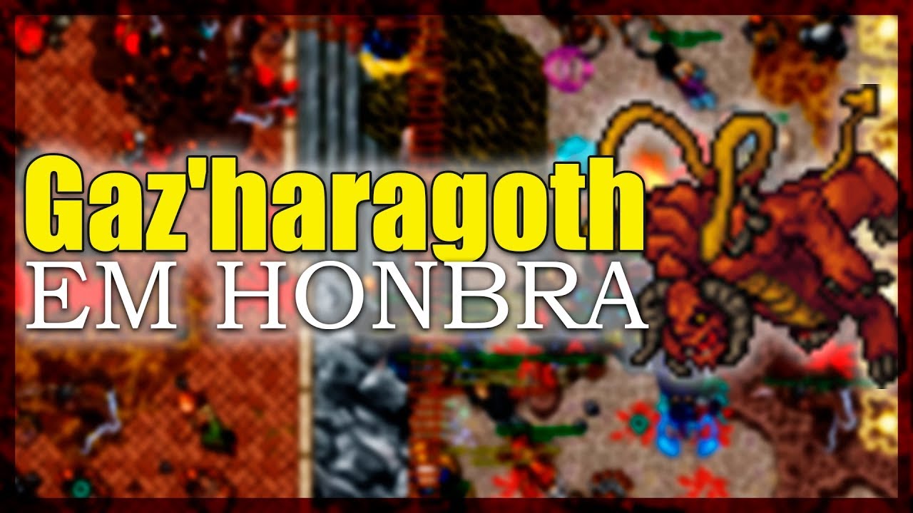 TIBIA HONBRA: GAZ em HONBRA e BACON RICO| Diario do Fearwe #S2E22 - YouTube