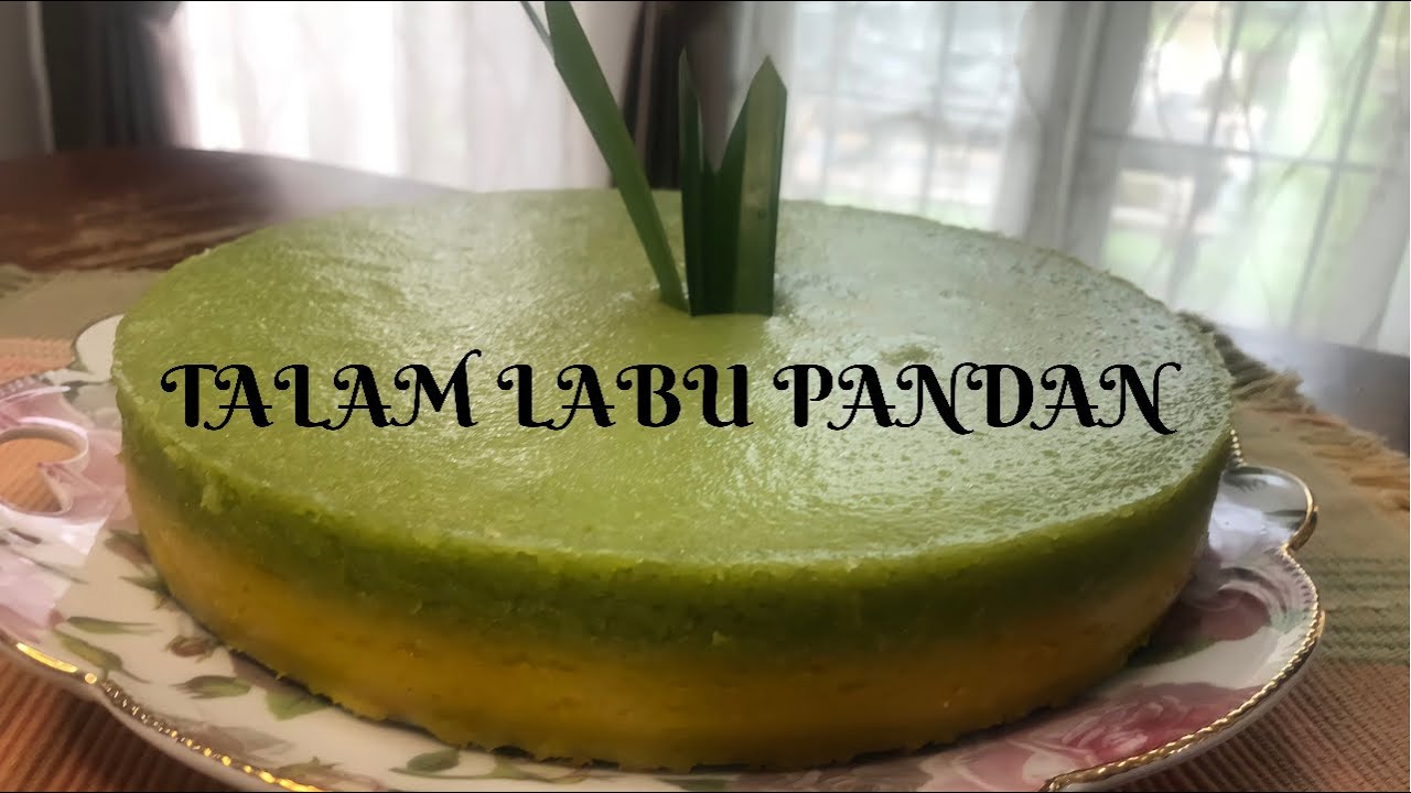 TALAM LABU PANDAN SAIZ BESAR🎃 - YouTube
