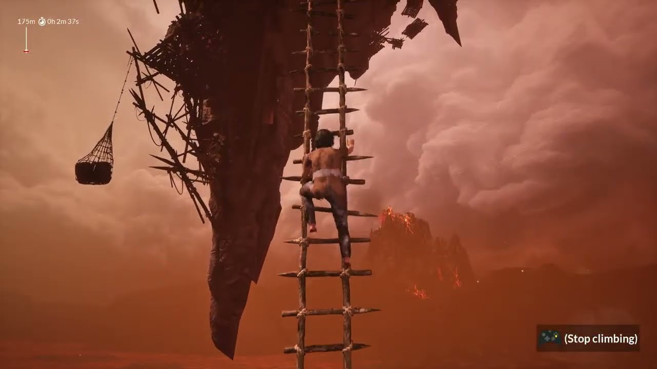 Chained Together | Solo the floor is 🔥 LAVA MODE 🔥 and 4 player after ...