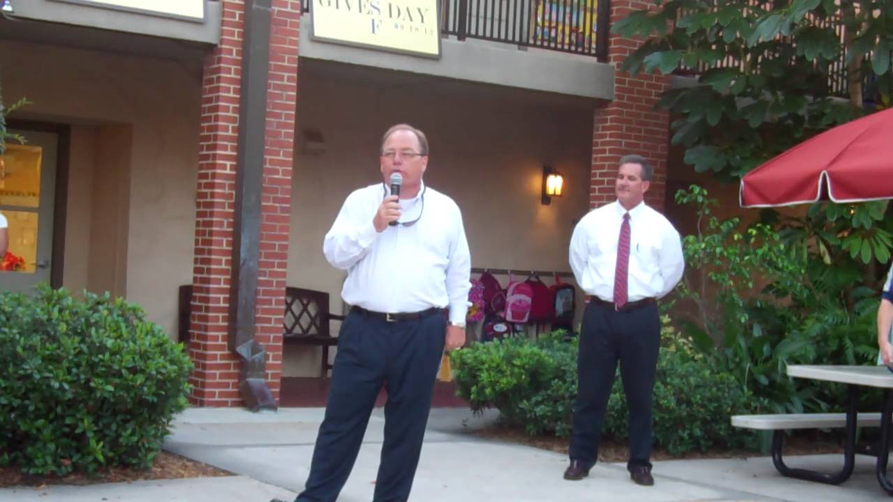 September 11: Canterbury School of Florida's Hough Campus Flag - YouTube