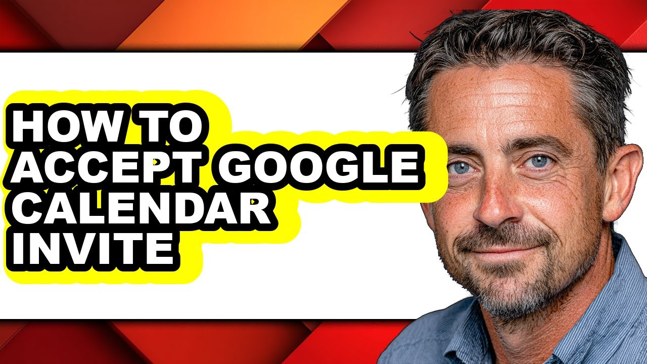 How to Accept Google Calendar Invite (easy Method) - YouTube