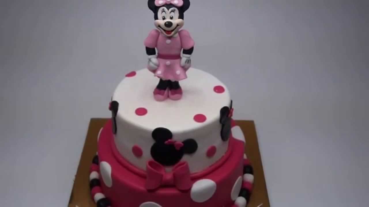 Tort Myszka Minnie.Torty dla dzieci Poznań - YouTube