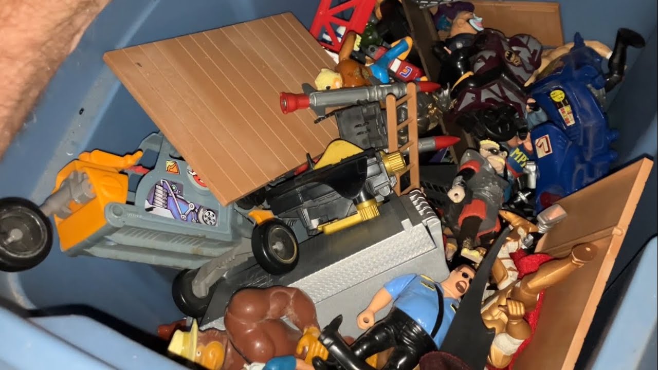 RAIDING MY PARENTS ATTIC FOR MY CHILDHOOD TOYS! Part I - YouTube