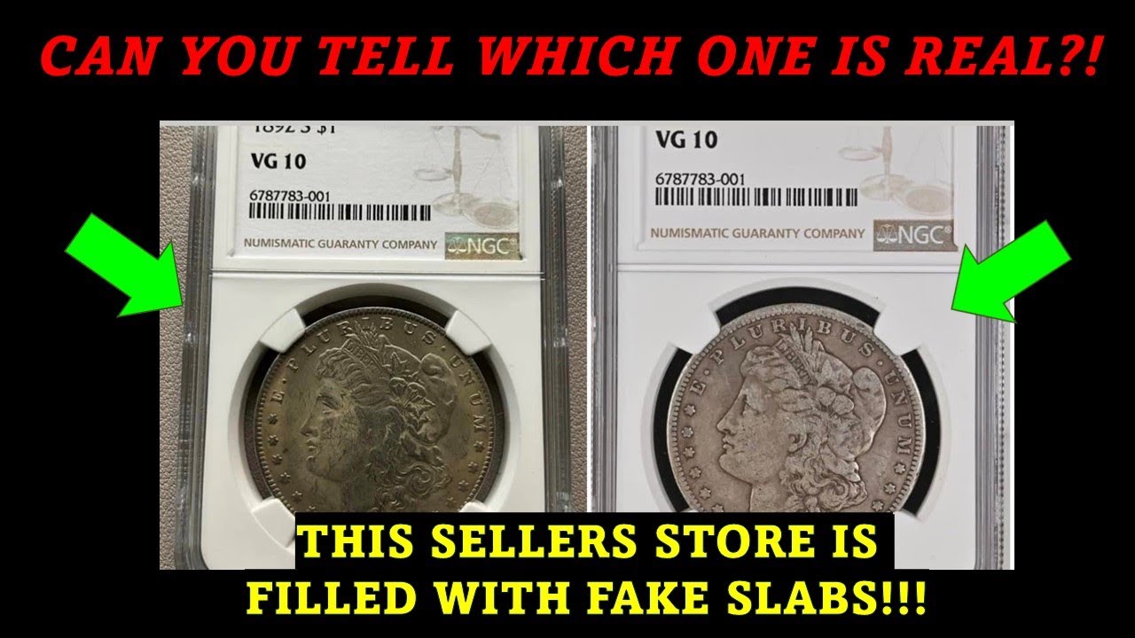 🚨WARNING: THIS EBAY SELLER IS SELLING FAKE NGC SLABBED COINS!!! # ...
