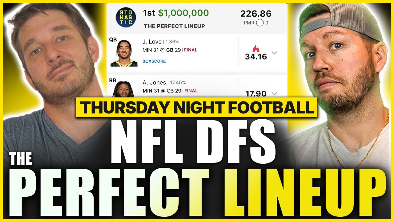 Top NFL DFS Picks for Thursday Night Football Jets vs Patriots Week 11 ...
