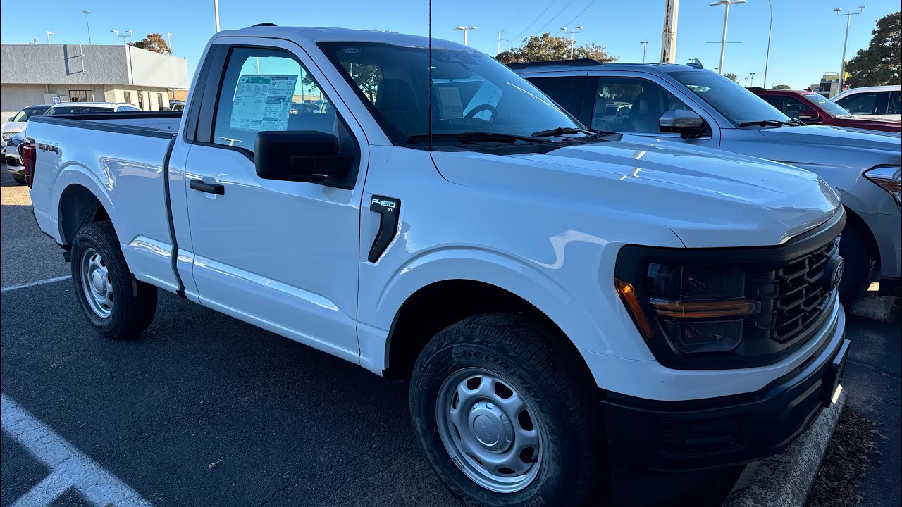 Bought a 2024 4x4 Regular cab F-150! Coyote Power! - YouTube