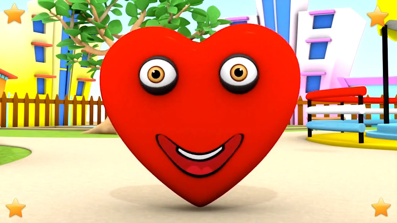 Learn Shapes | Shapes Song | Kindergarten Nursery Rhymes & Songs for ...