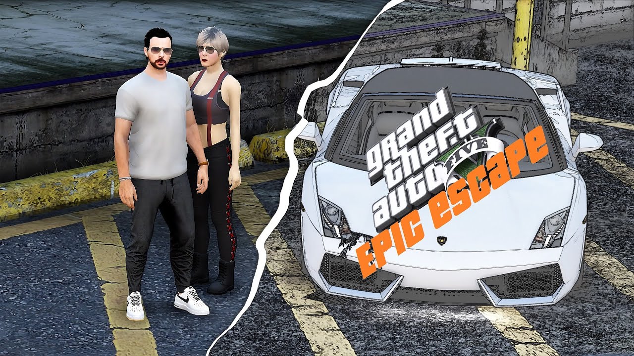 GTA V Epic Escape with Liz & Franklin! - YouTube