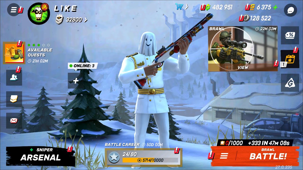 guns of boom on pc - YouTube