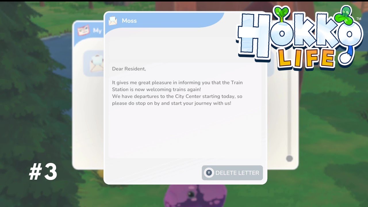 We unlocked the train! Hokko Life Ep 3 - YouTube