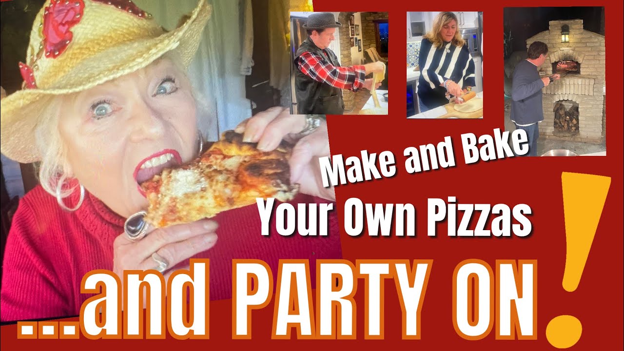 How to Throw A ‘make and bake’ Your Own PIZZA PARTY Over 60 - YouTube