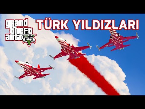 GTA 5 TÜRK YILDIZLARI GÖSTERİSİ !! Ekip