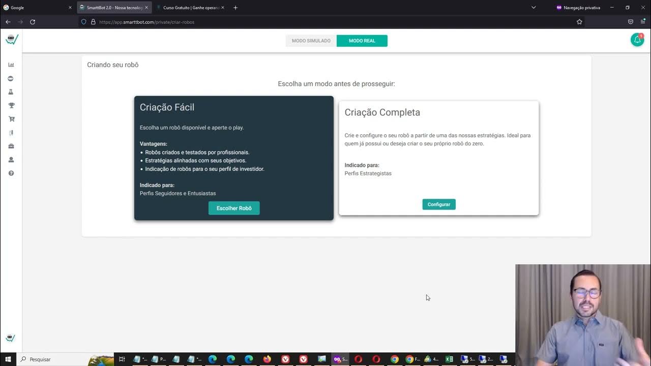 VAI COMEÇAR !! Aulas Práticas, Detalhando Cada Parâmetros de nosso Robô ...