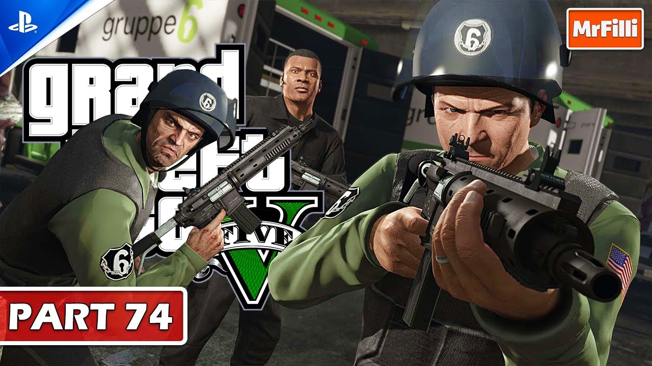 GTA 5 | The Big Score Subtle Approach | Walkthrough 74 | Part 74 | PS5 [4K HDR 60FPS] No ...