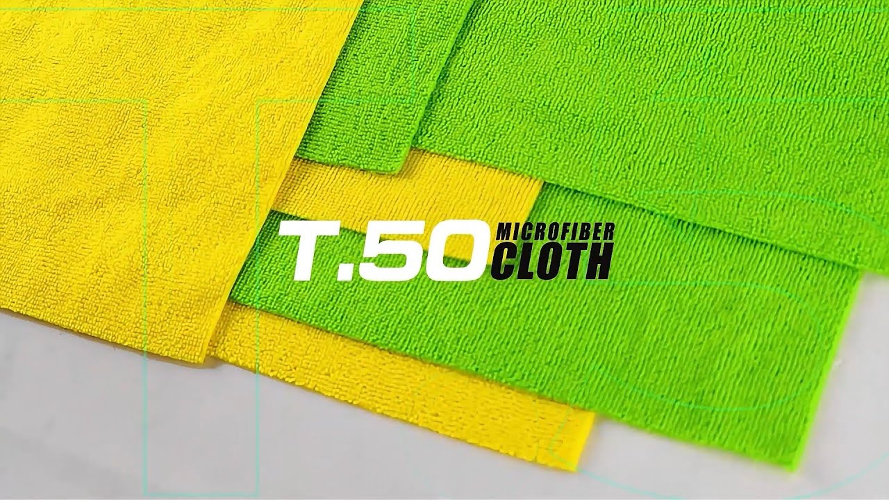 【K-WAX】T.50纖維擦拭布｜大容量一拆即用，無邊布設計，吸水效果極強 - YouTube