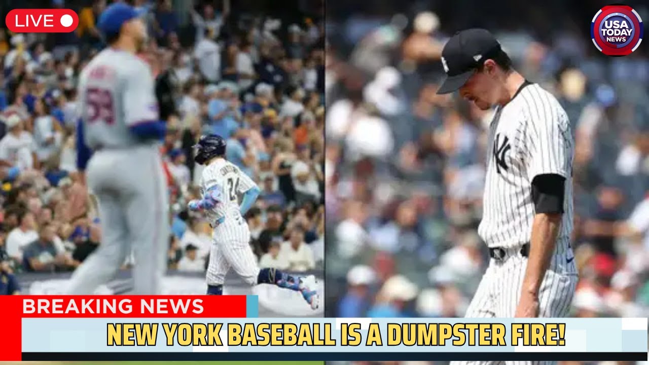 Mets & Yankees Are Collapsing—New York Baseball Is a Disaster! । USA ...