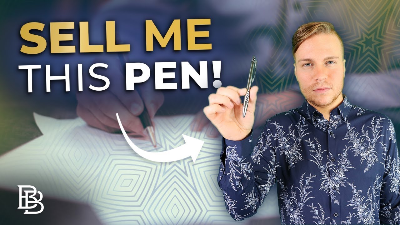 Ben Buckwalter - Sell Me This Pen (BEST ANSWER) - How to sell a pen ...