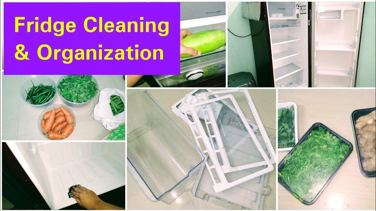 Fridge Cleaning / How To Clean and Organize Your Fridge / Simple ...