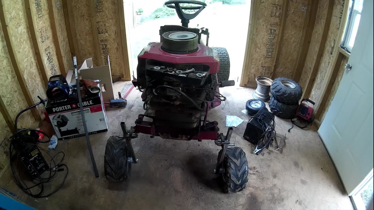 Mud Mower 12 inch lift - YouTube