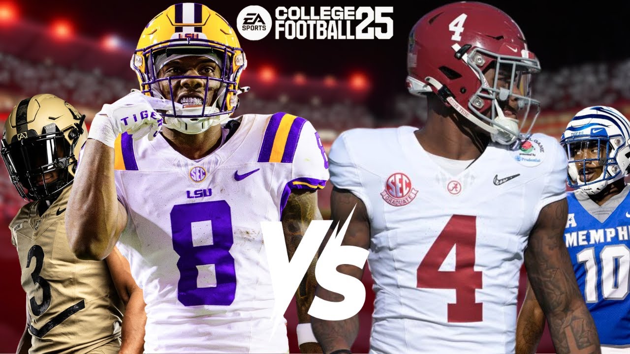 SABAN BOWL (incl. Bonus Game ft: Army vs Memphis) | College Football 25 ...