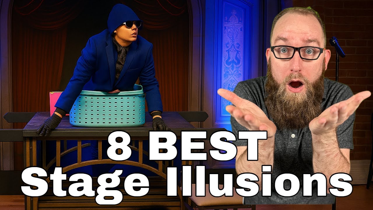 8 Stage Illusions You Can Build! - YouTube