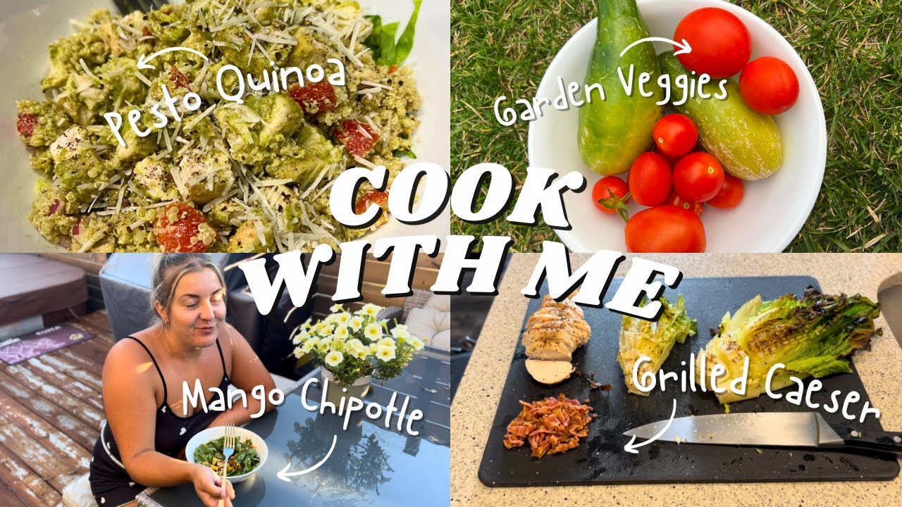 COOK WITH ME | 3 DELICIOUS SALAD RECIPES You HAVE To Try! - YouTube