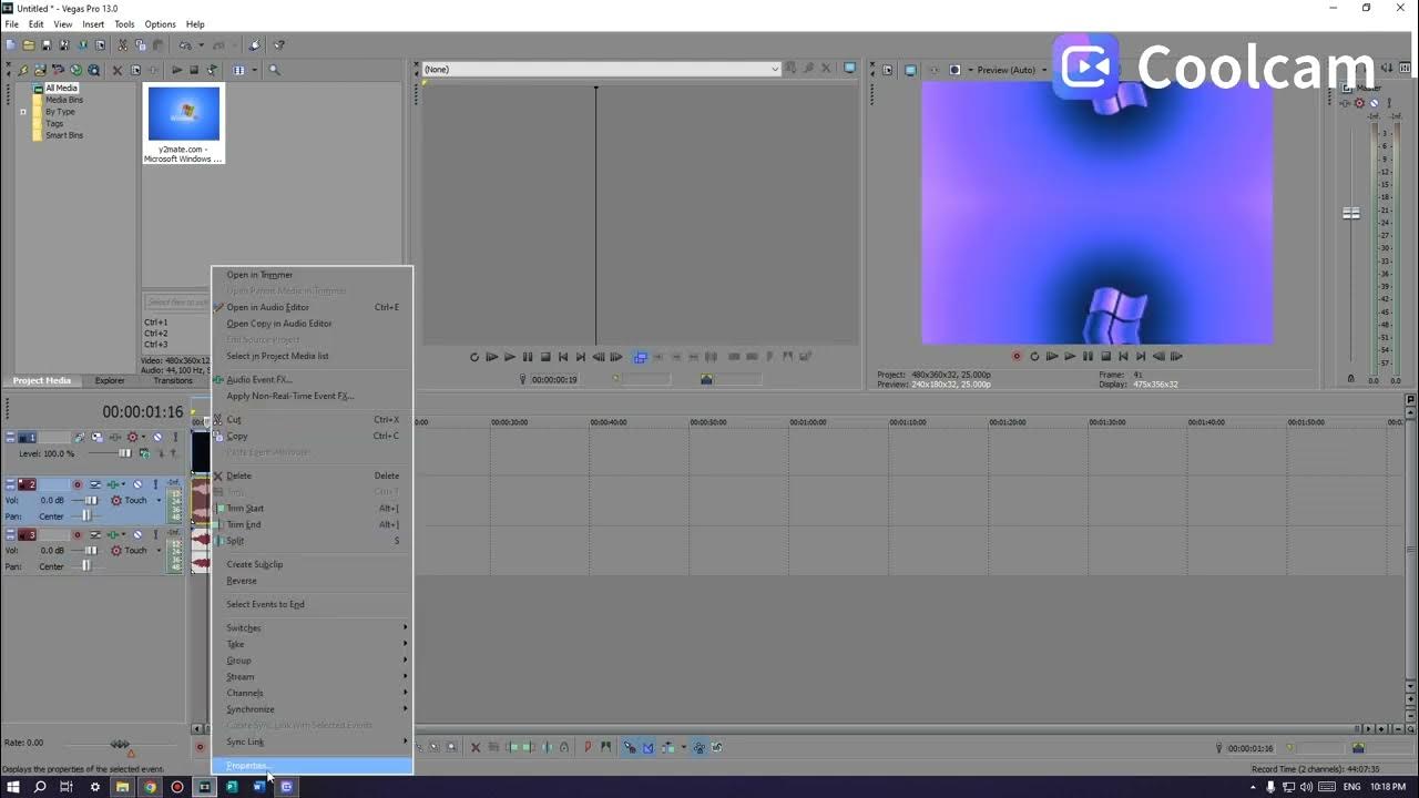 How To Do Make Some Gabrielado Ansalot's G Major 444 On Sony Vegas Pro 13 - YouTube
