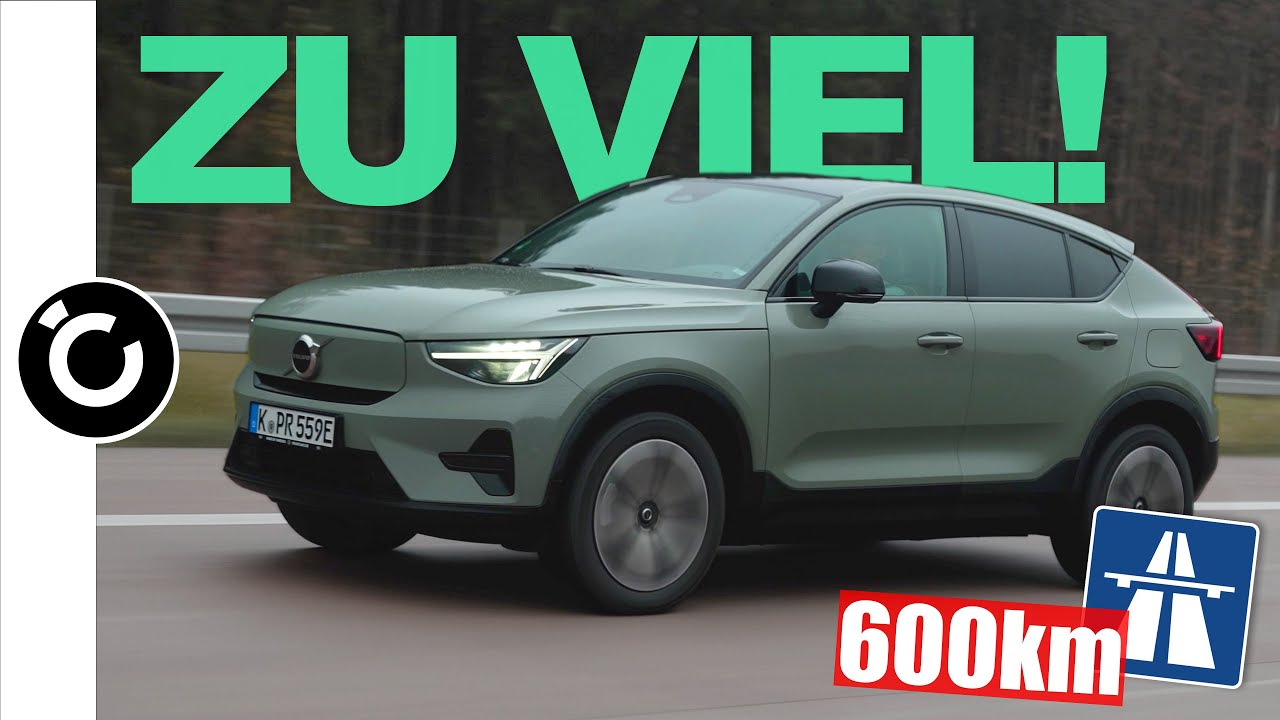 Nur 150km Volvo C40 Langstreckentest Im Winter Bei 10 Und 10°c Youtube