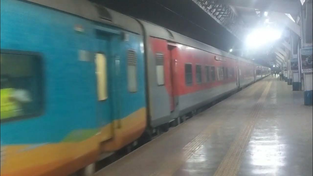 Ltt Chennai Central Skipping Ambernath - YouTube