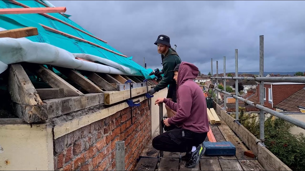 FIXING THE MESS! FASCIA BOARDS AND BATTERNS BEING INSTALLED CORRECTLY ...